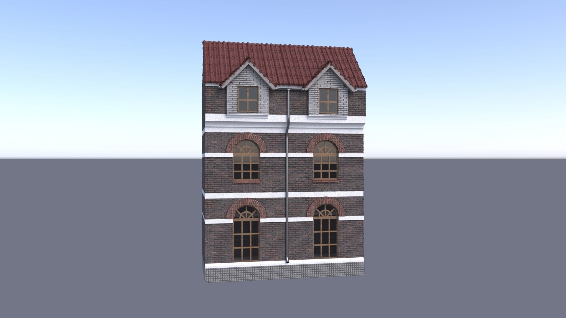 3D model HOUSE PACK BUILDINGS VR / AR / low-poly | CGTrader