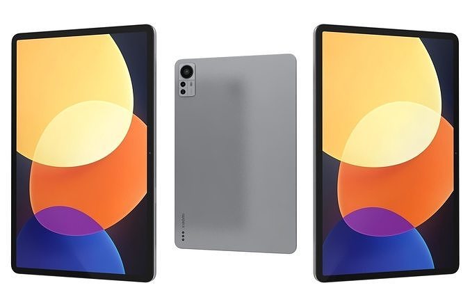 Xiaomi Redmi Pad 5 Pro 12 4 White 3D model | CGTrader