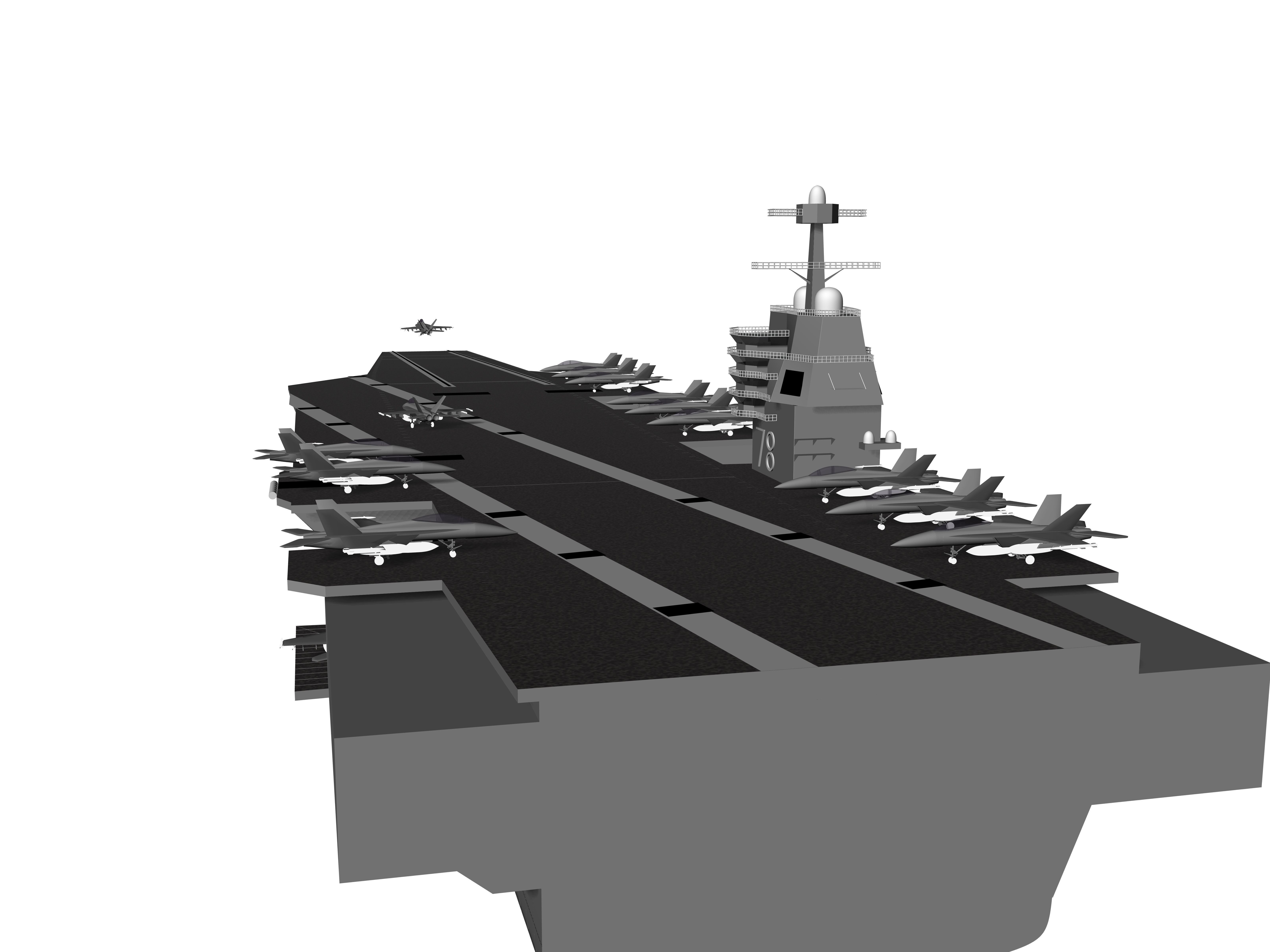 design aircraft 3D model | CGTrader