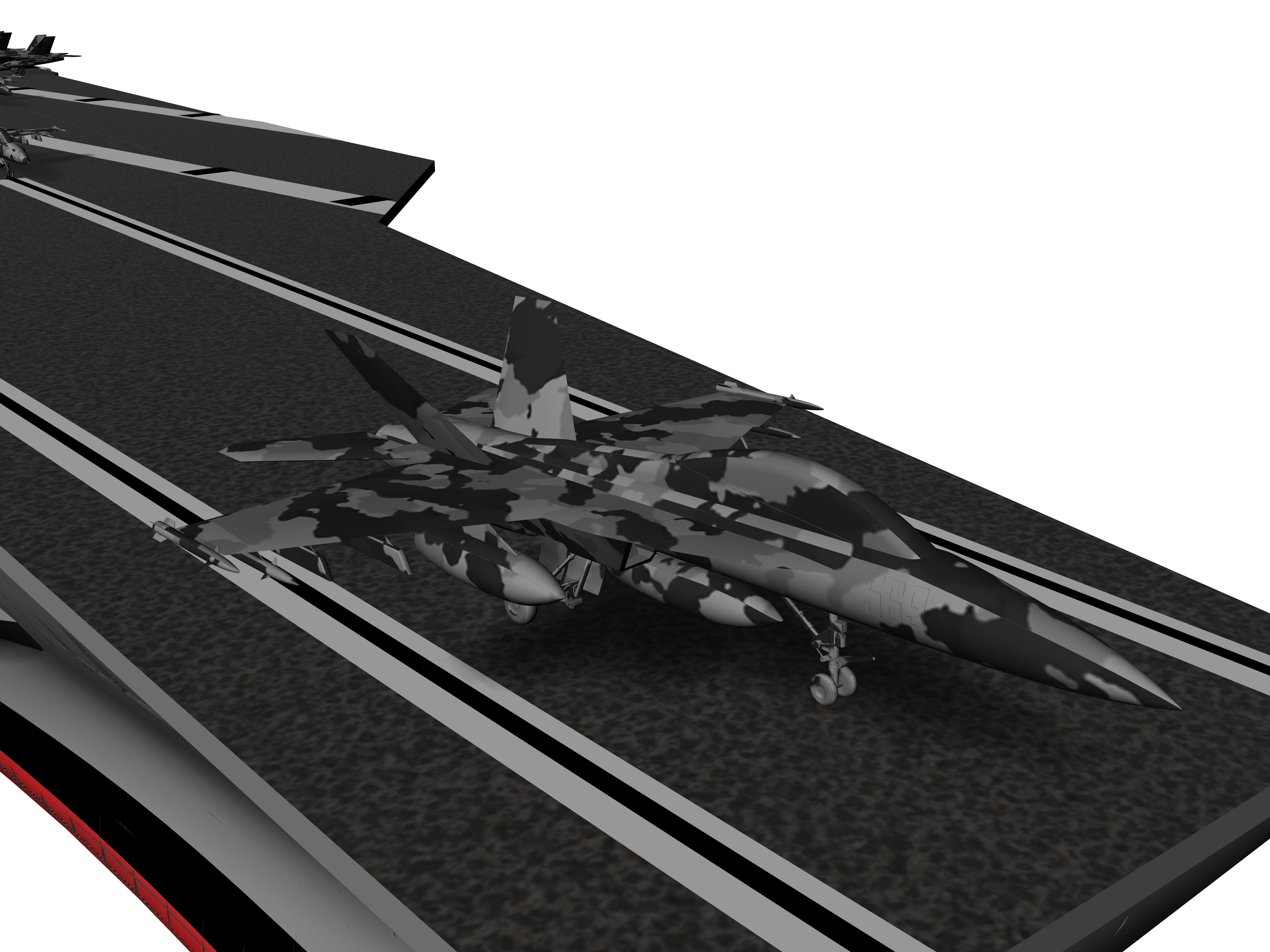design aircraft 3D model | CGTrader