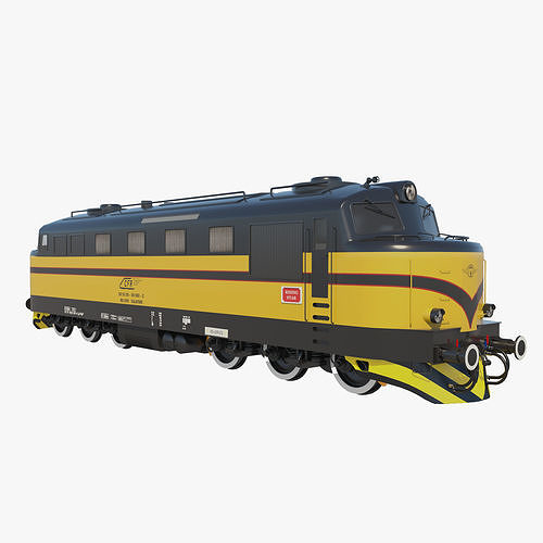 Diesel Locomotive 3D model | CGTrader