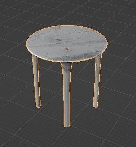 Round Table free 3D model | CGTrader