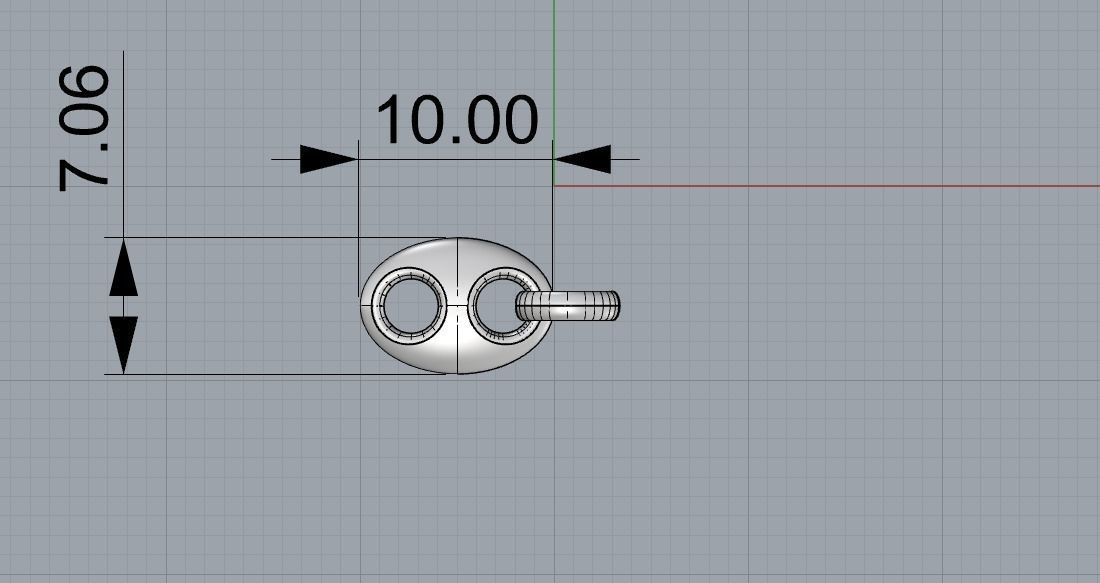 Mariner chain link 3D model 3D printable | CGTrader