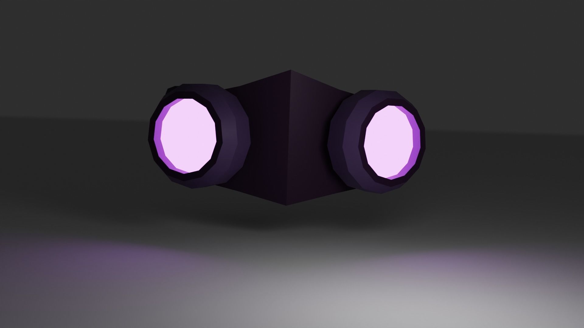 Low-poly Sci-fi Gas Mask 3D model | CGTrader