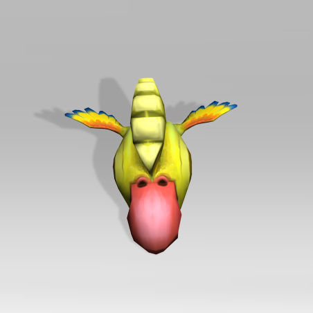 Low Poly Parrot free VR / AR / low-poly 3D model | CGTrader