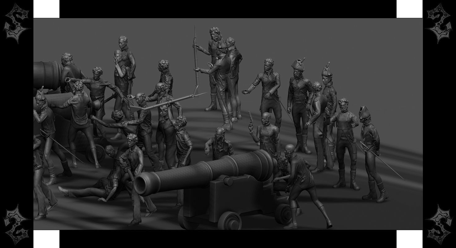 33 Medieval World at War 3D printing figures 3D model 3D printable ...