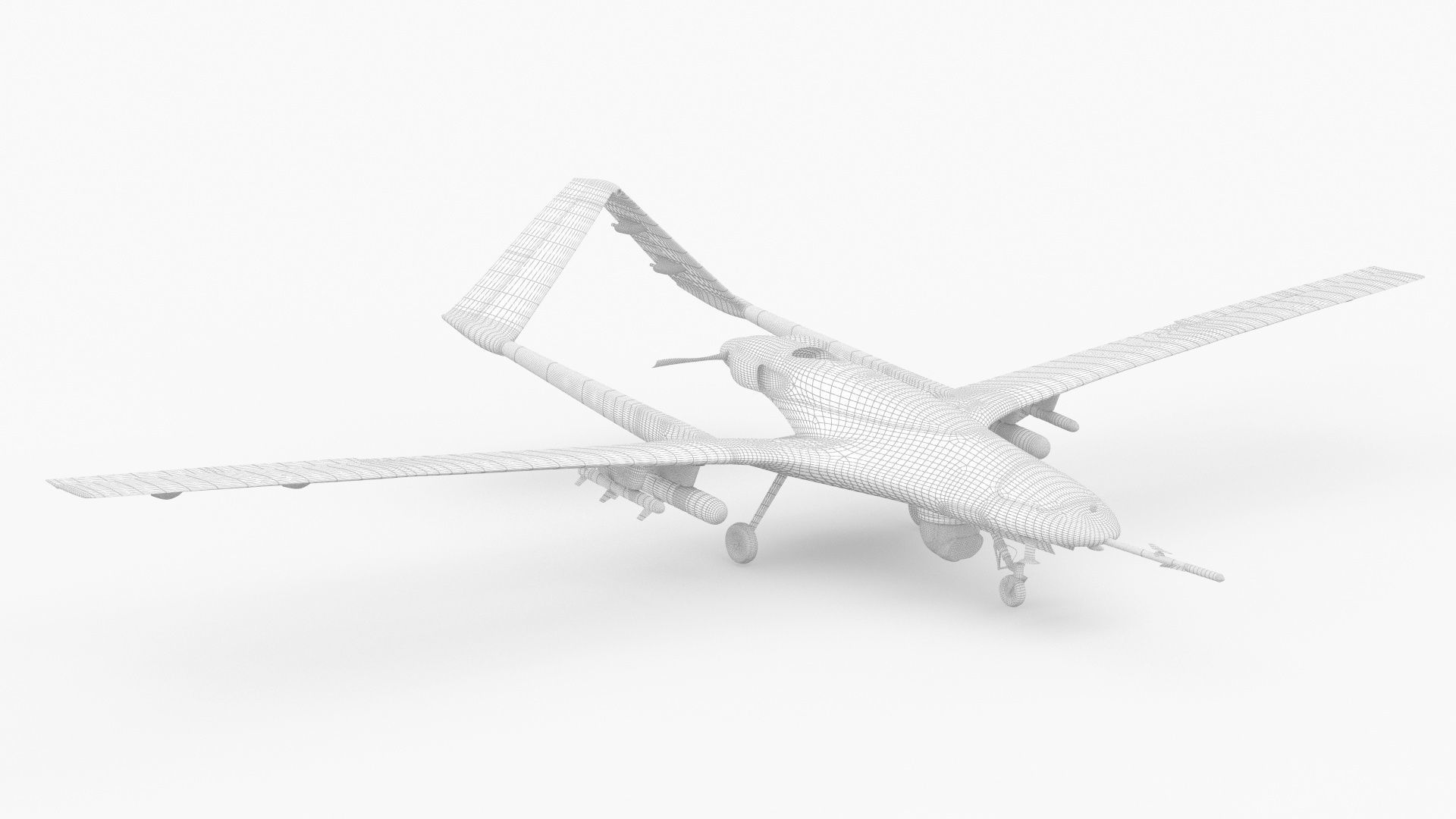 Bayraktar TB2 Turkish Armed Forces Drone 3D model | CGTrader