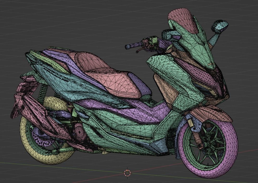 2023 Honda Forza 350 3D model | CGTrader