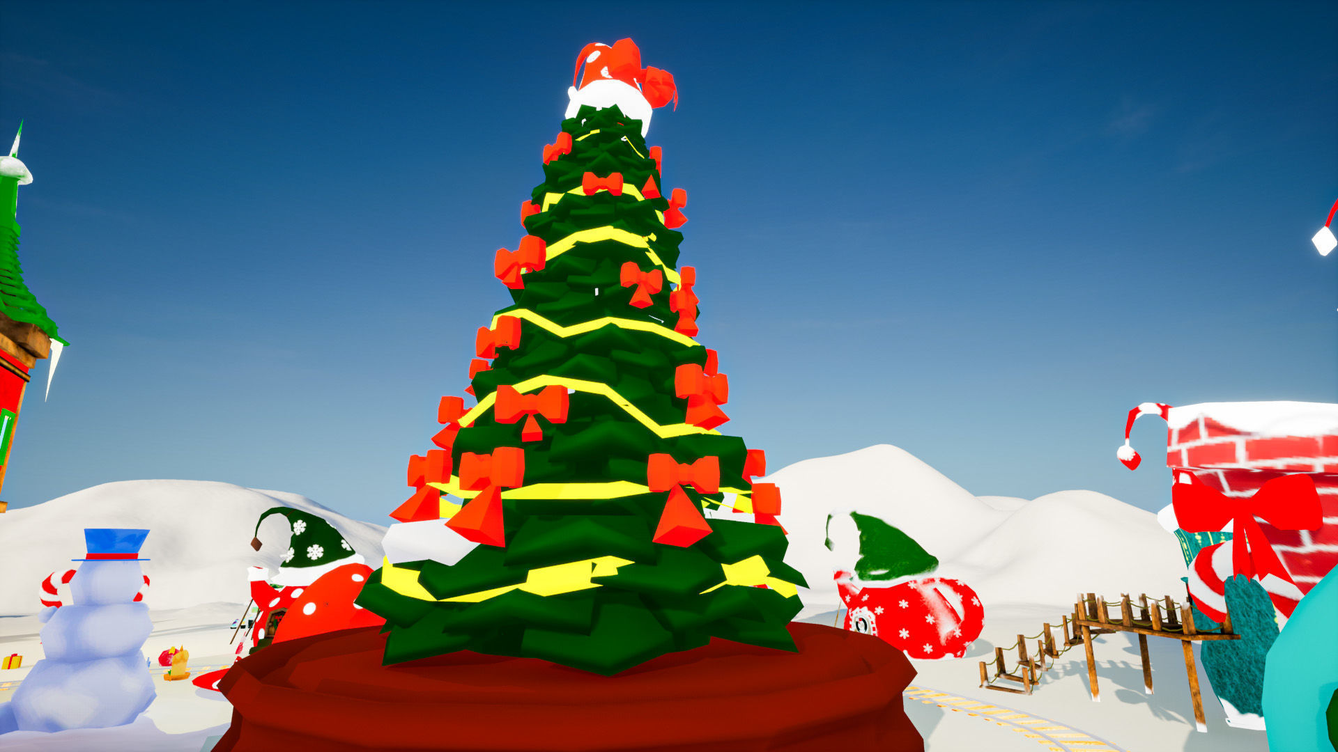 3D model Christmas Environment Pack VR / AR / low-poly | CGTrader