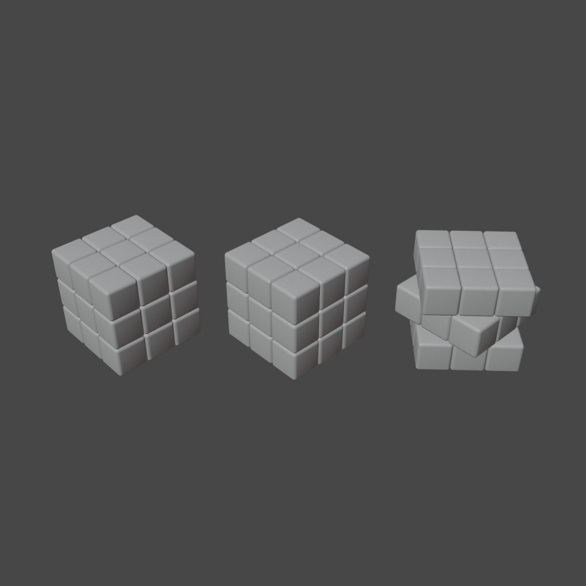 3D model Cubic Rube VR / AR / low-poly | CGTrader