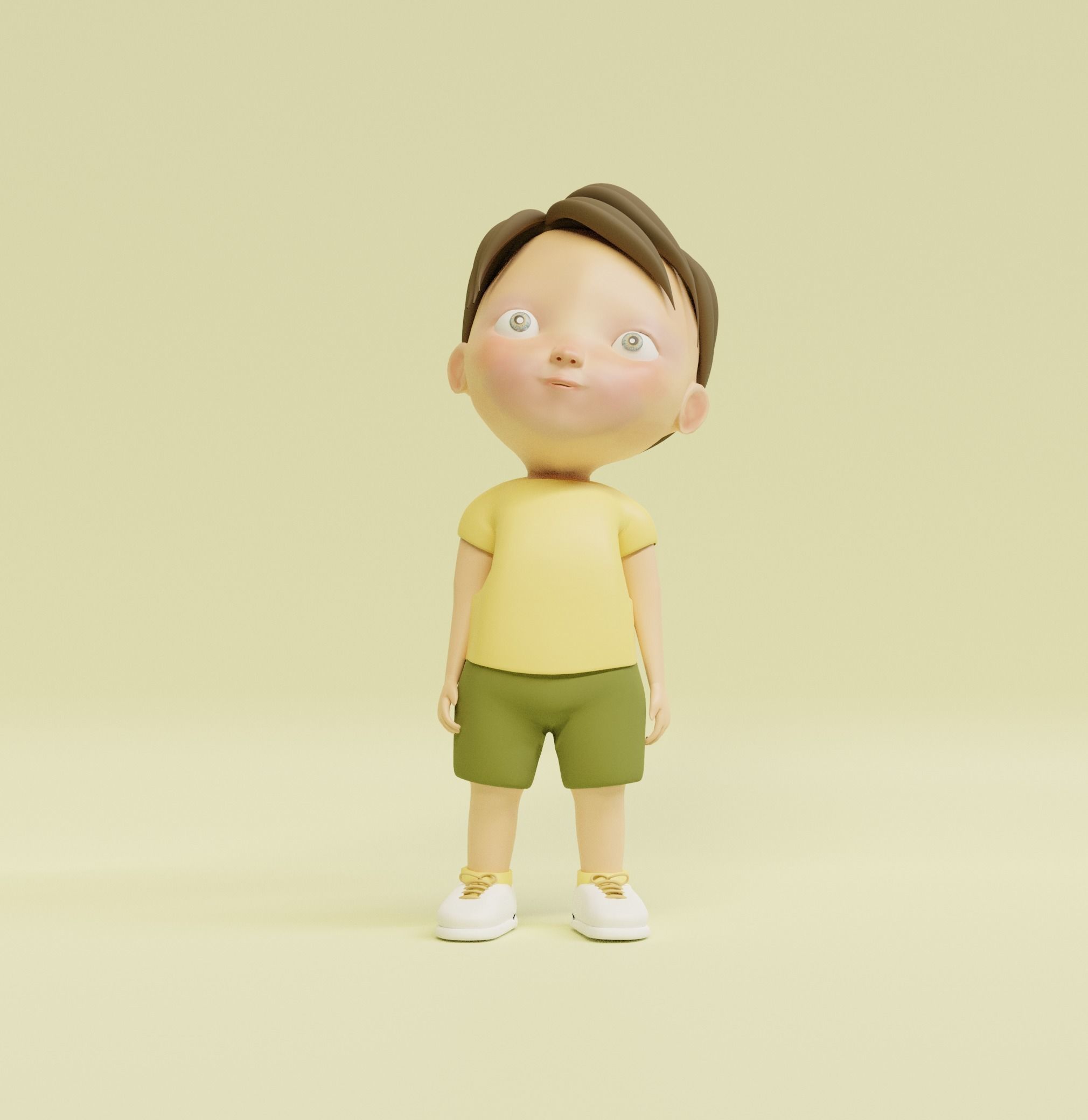 3D Boy Character 3D model animated rigged | CGTrader