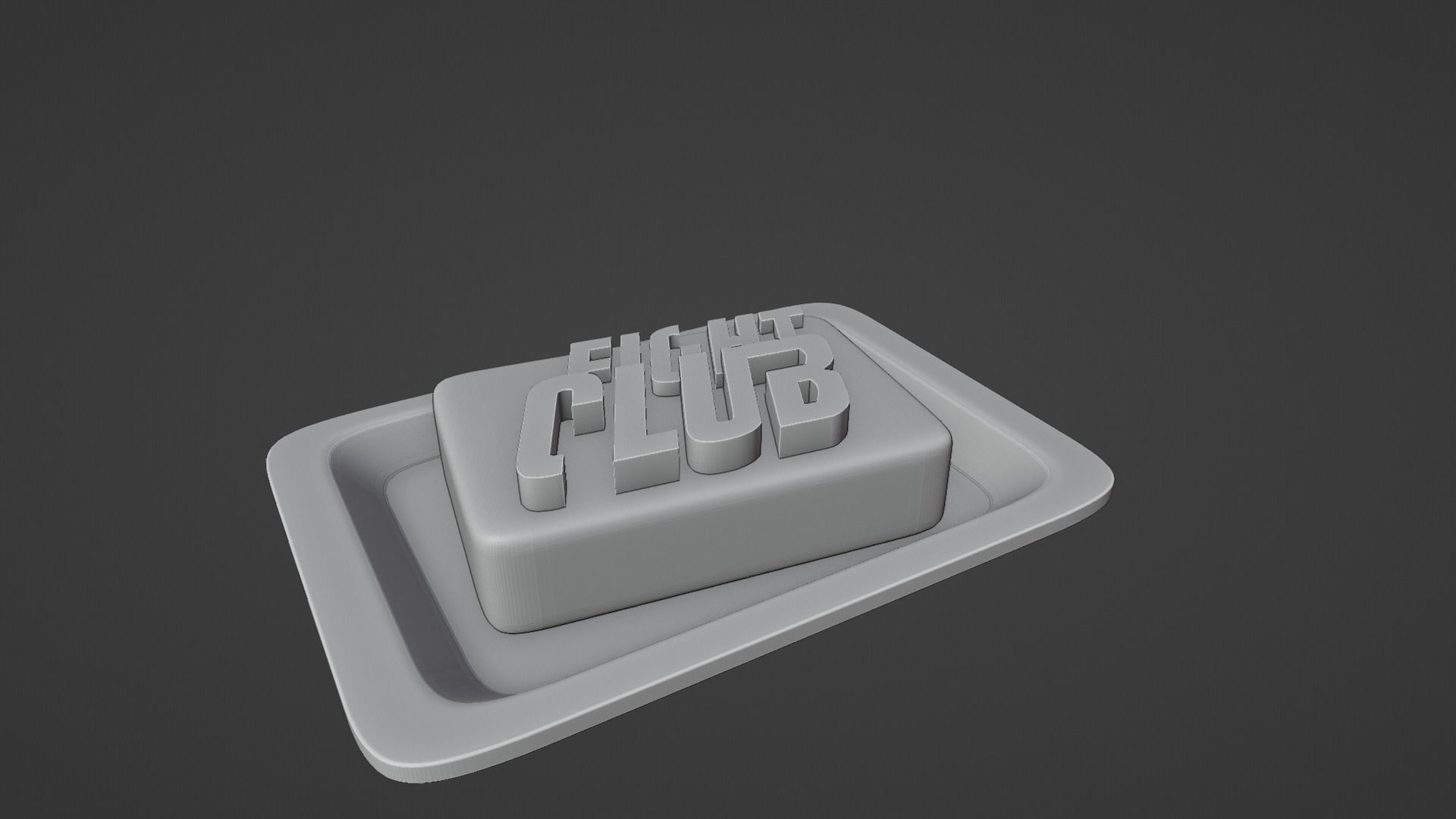 Fight Club Soap - 3D Printable 3D model 3D printable | CGTrader