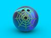 3D model Bowling Ball with Spider Web VR / AR / low-poly | CGTrader