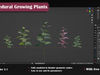 Procedural Growing Plants 3D model animated | CGTrader