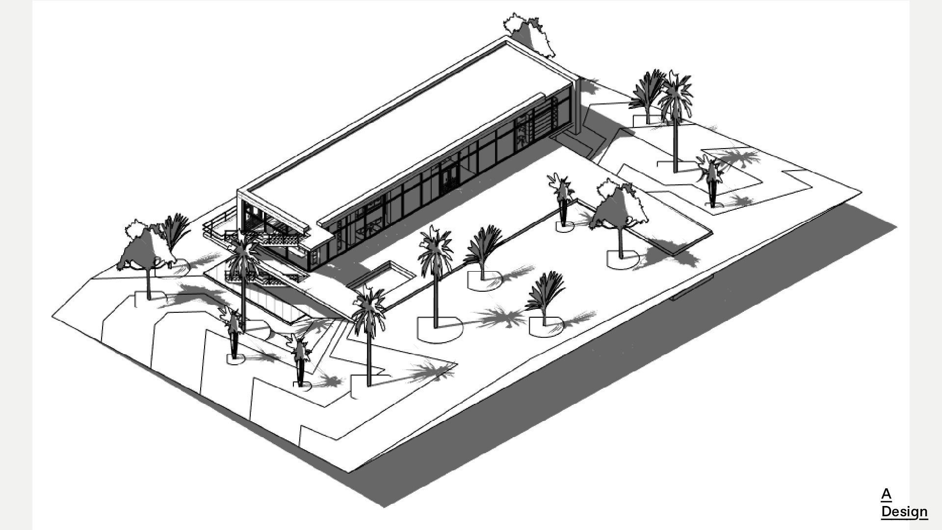 Sand House - Revit 3D model | CGTrader