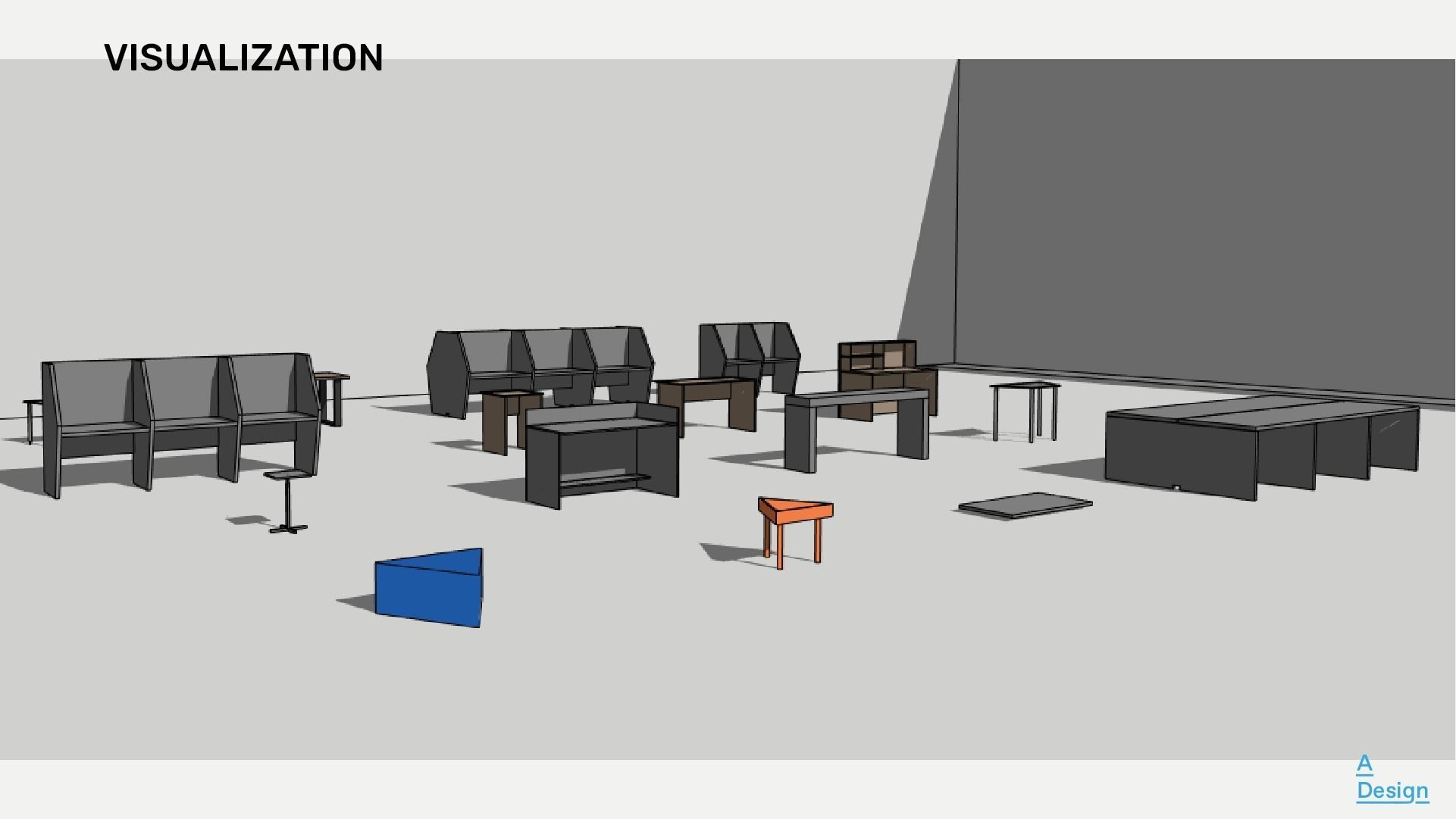 Modular tables - Revit 3D model | CGTrader