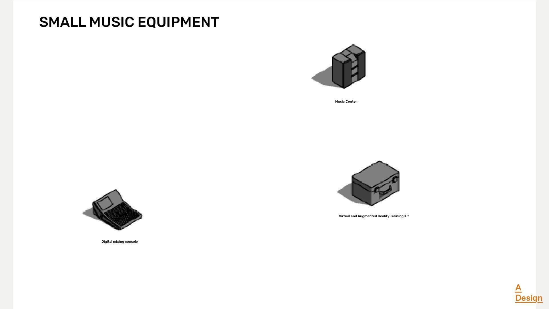 Music Equipment - Revit 3D model | CGTrader
