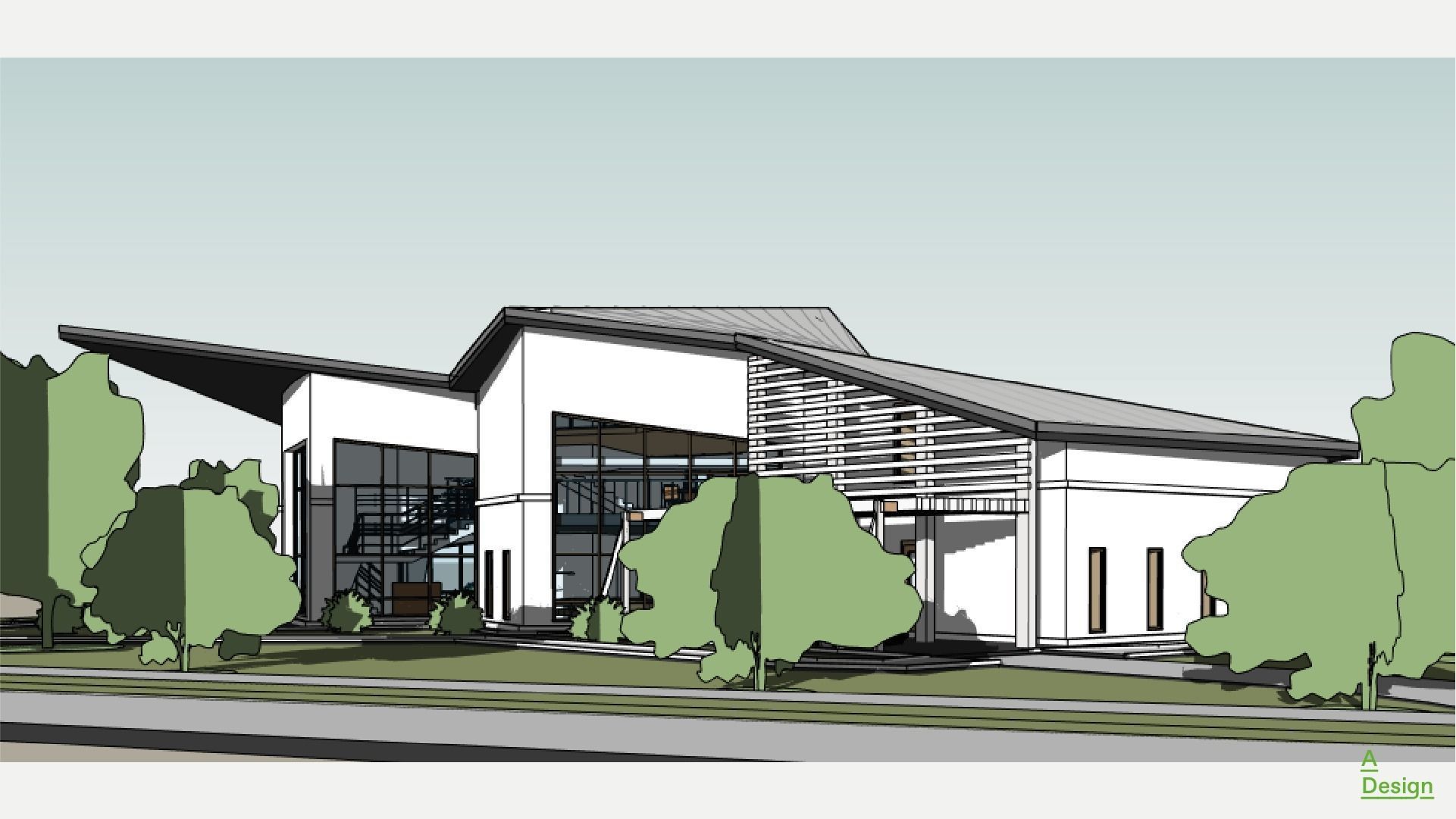 Boring House - Revit 3D model | CGTrader