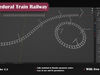 Procedural Train Railway Track 3D model | CGTrader