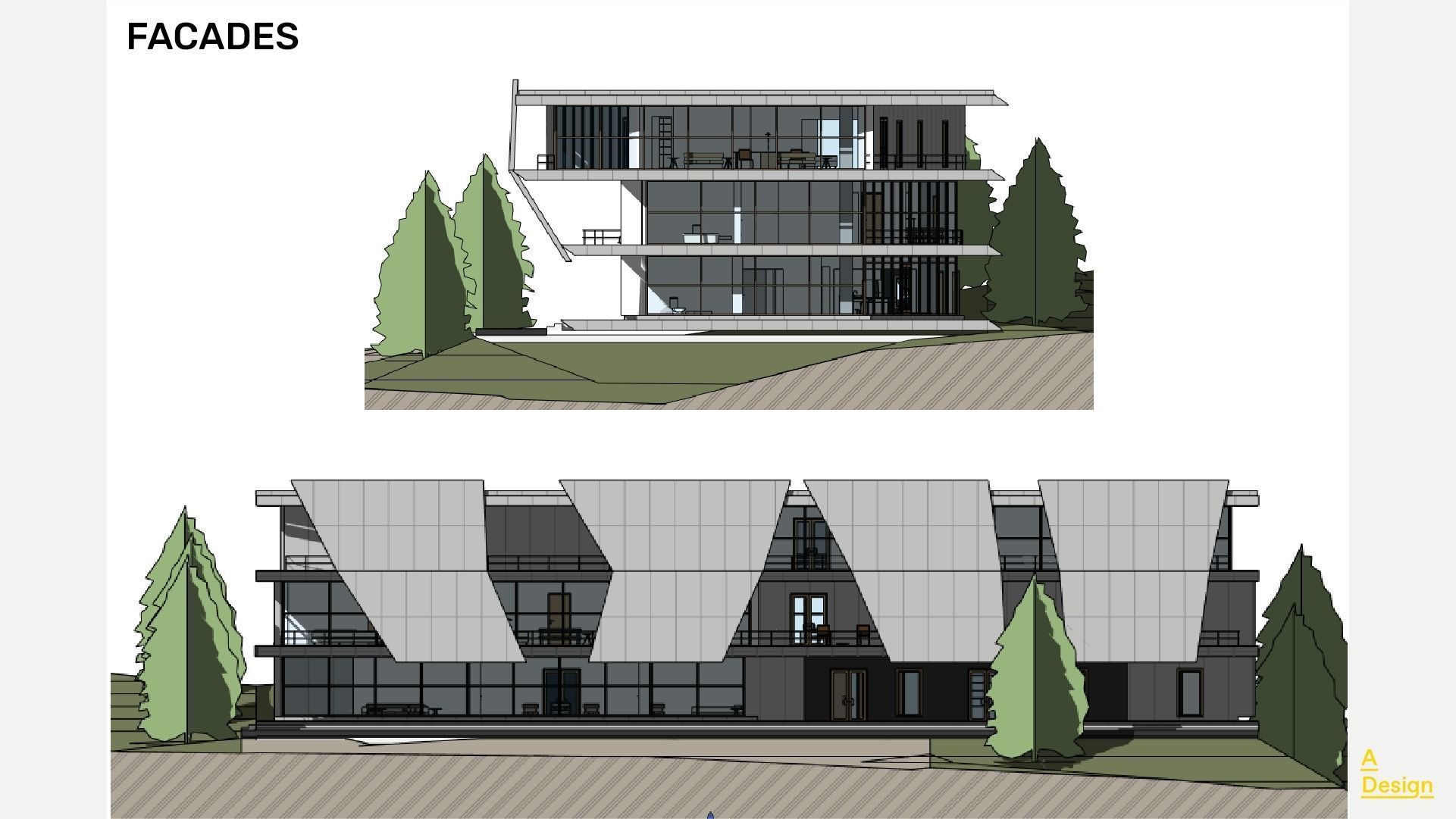 Huge House - Revit 3D model | CGTrader