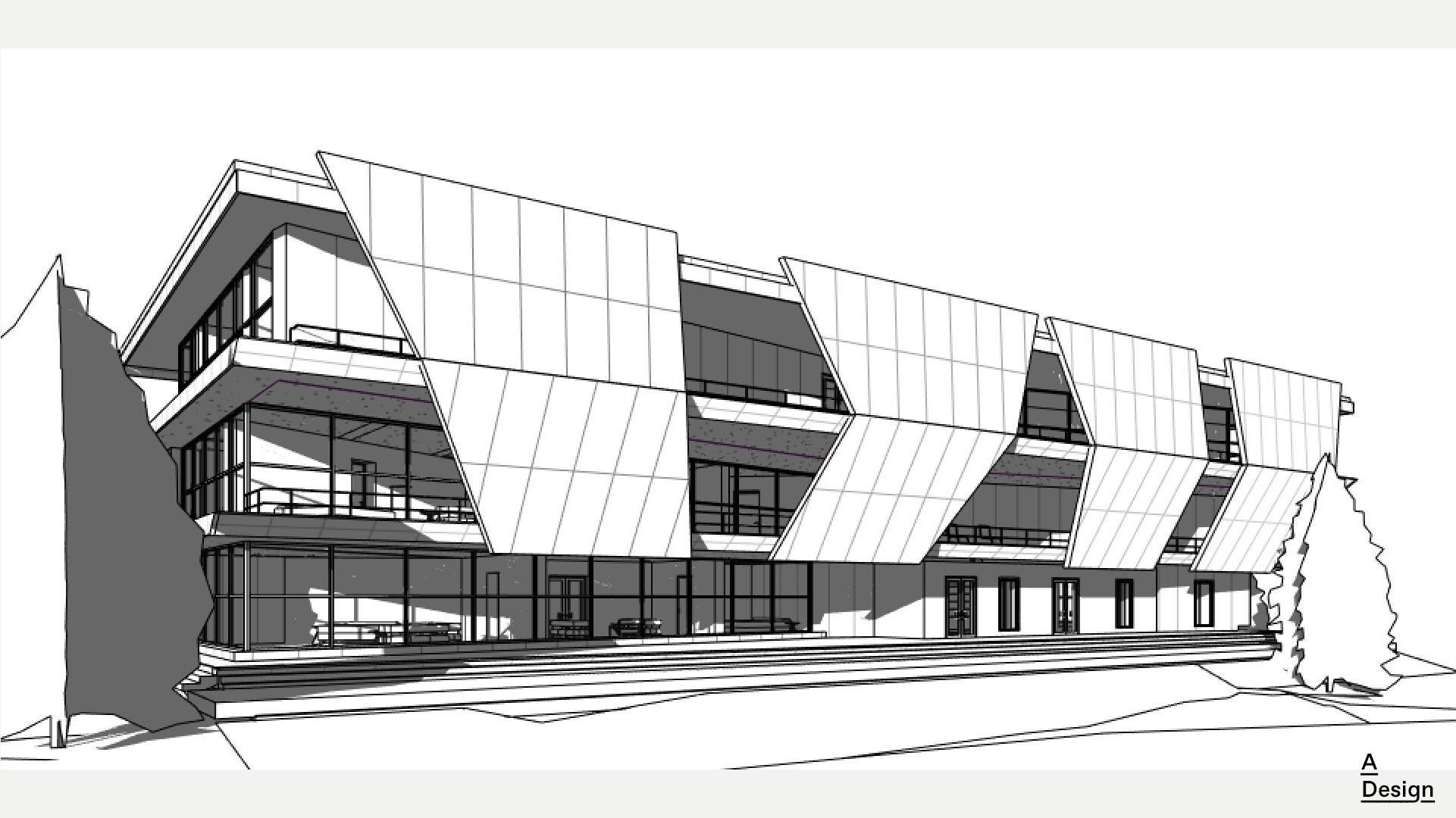 Huge House - Revit 3D model | CGTrader