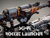 3D model Stylized Sci-Fi Rocket launcher VR / AR / low-poly | CGTrader