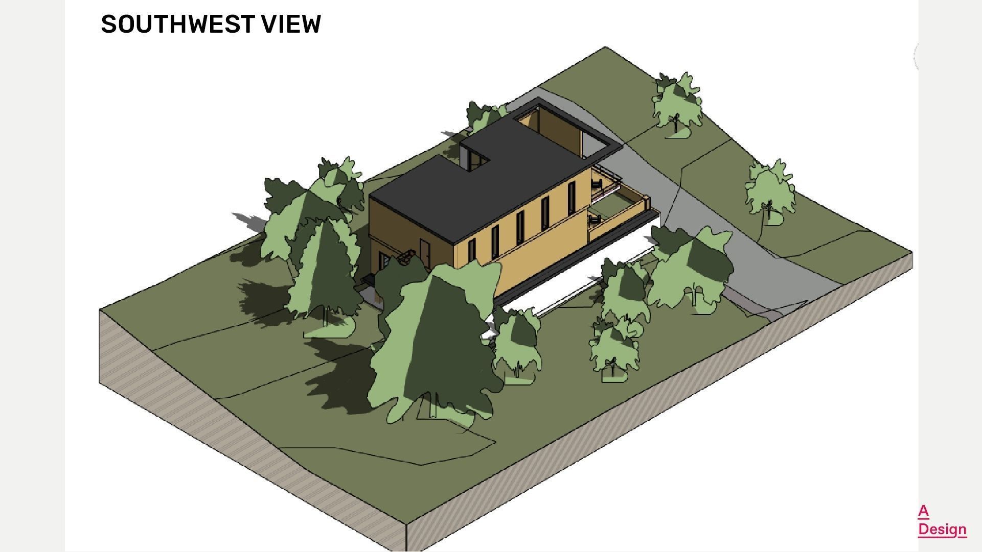 Small modern - Revit 3D model | CGTrader