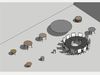Round Tables - Pack of revit families 3D model | CGTrader