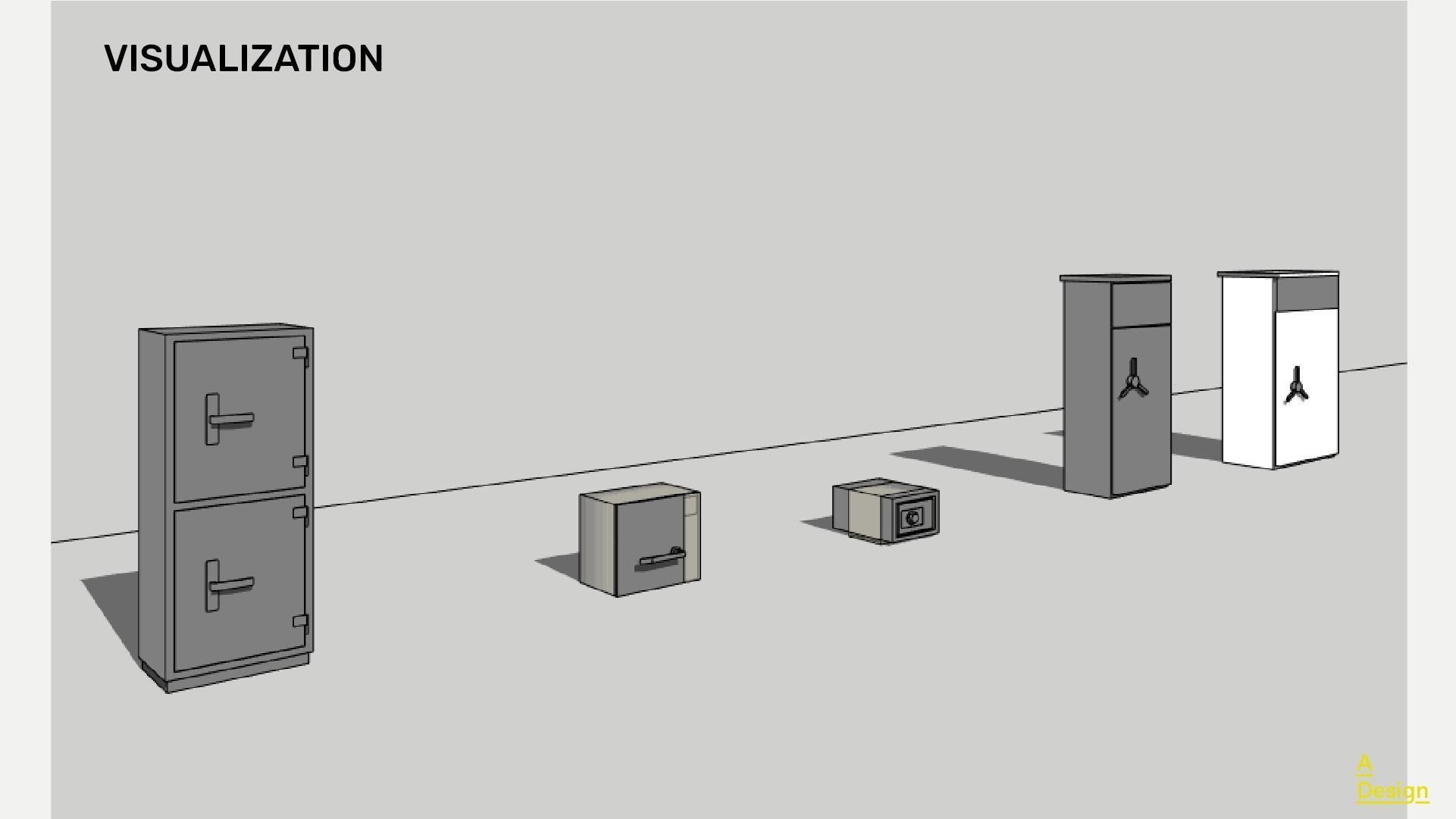 Safes - Pack of revit families 3D model | CGTrader