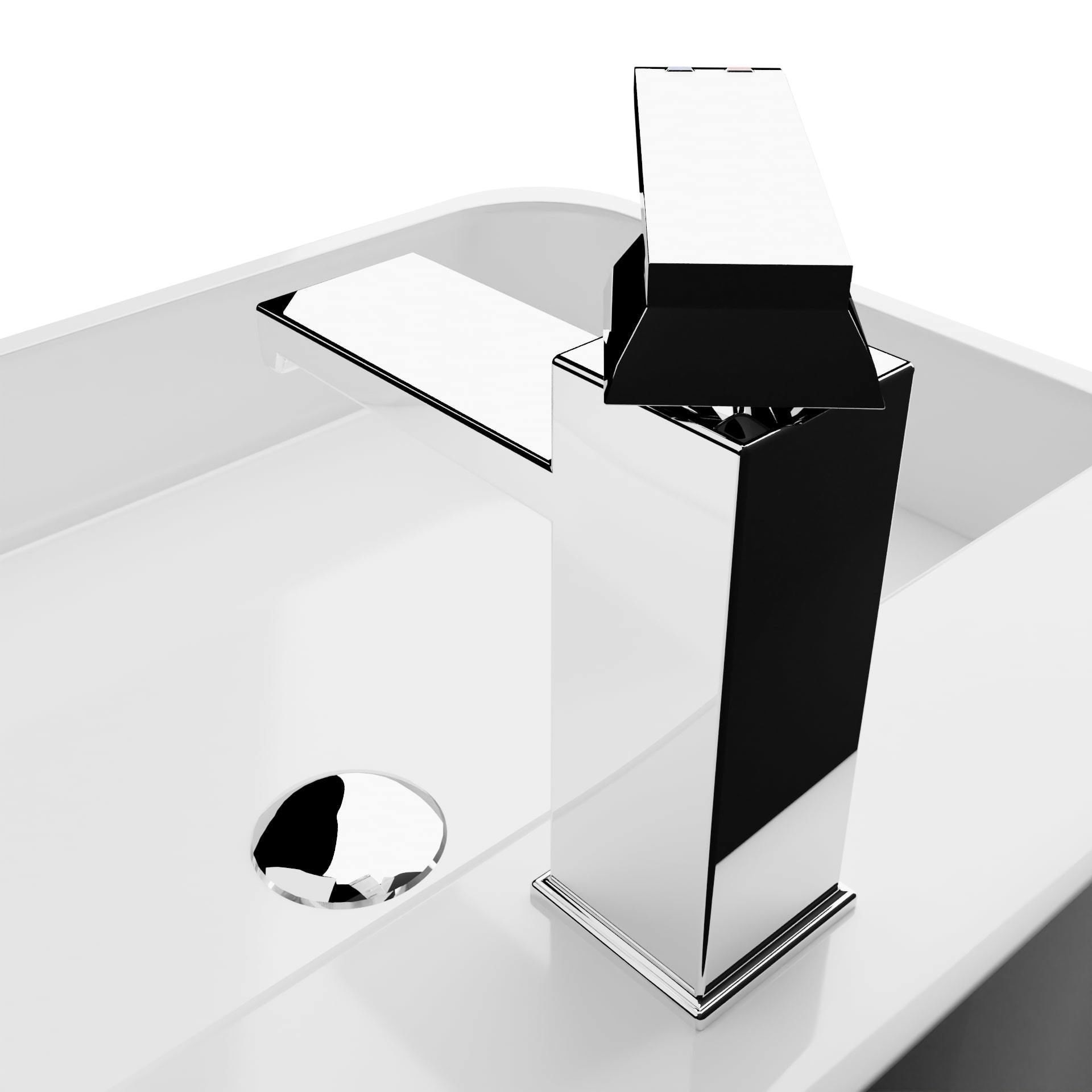 Simple Sink With Water Tap free 3D model | CGTrader