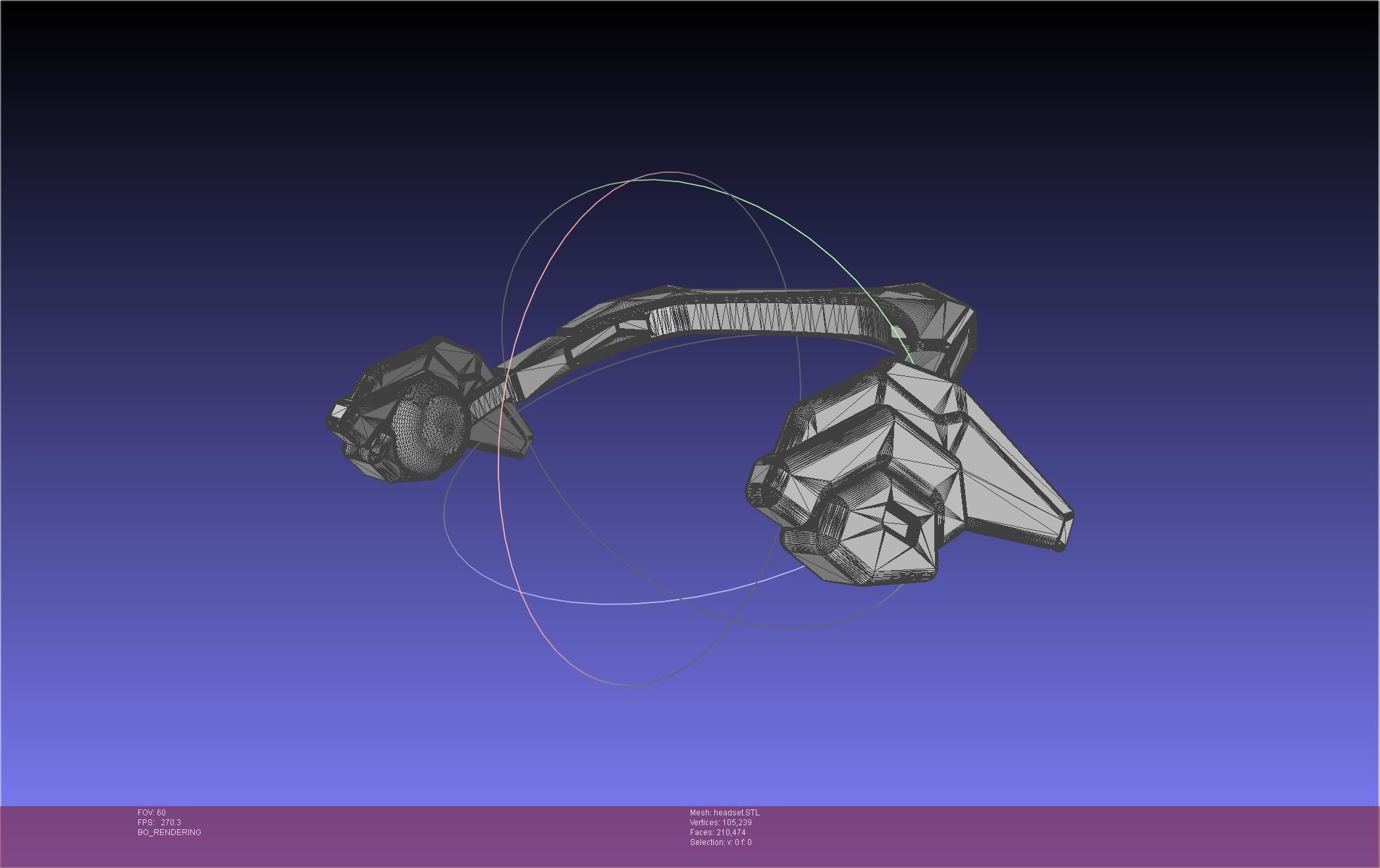 Overwatch 2 Version DVa Headset Printable Model 3D model 3D printable ...