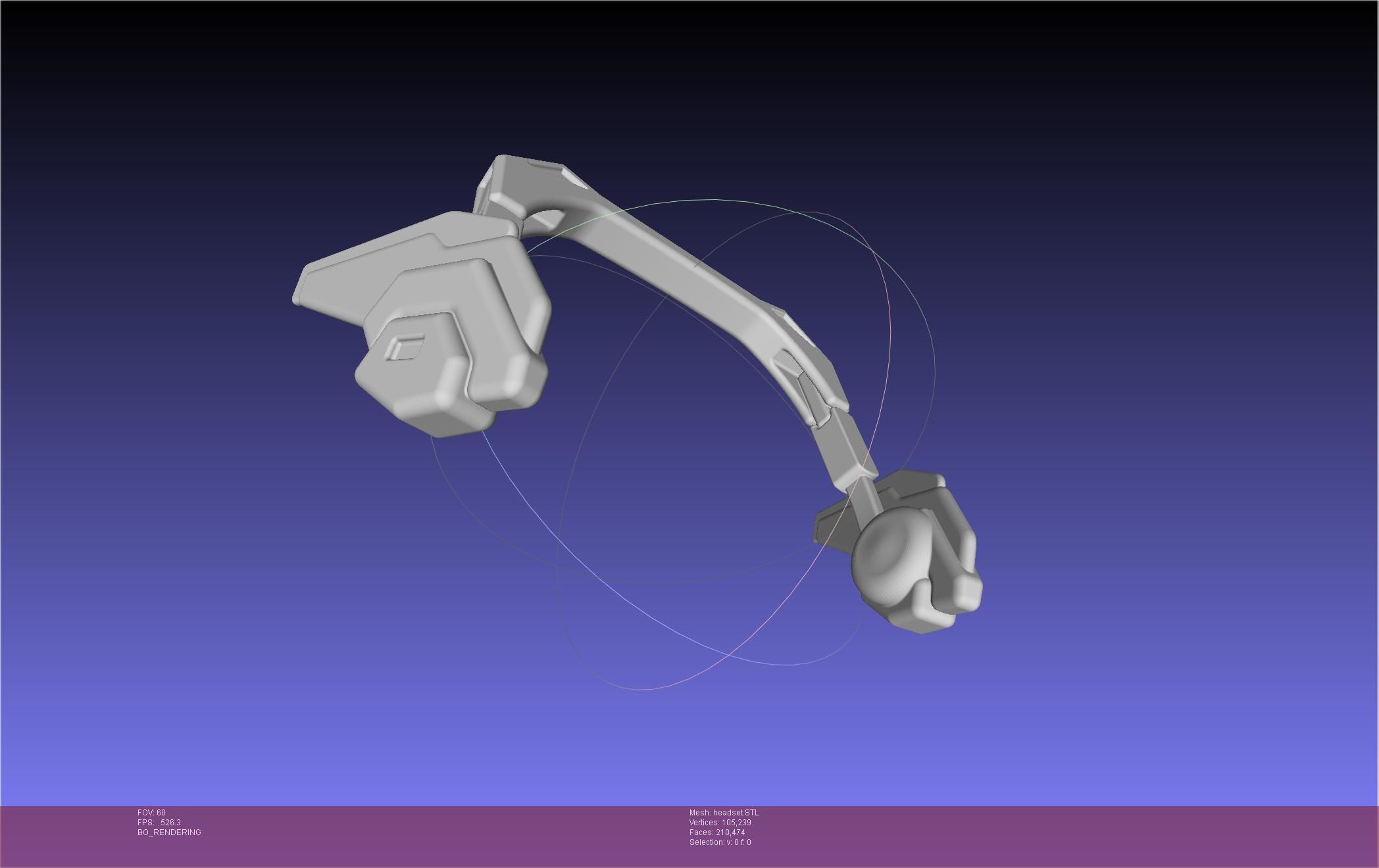 Overwatch 2 Version DVa Headset Printable Model 3D model 3D printable ...