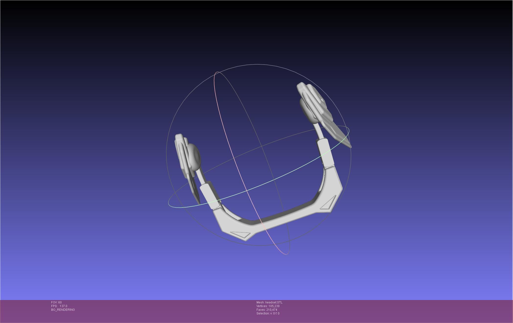 Overwatch 2 Version DVa Headset Printable Model 3D model 3D printable ...