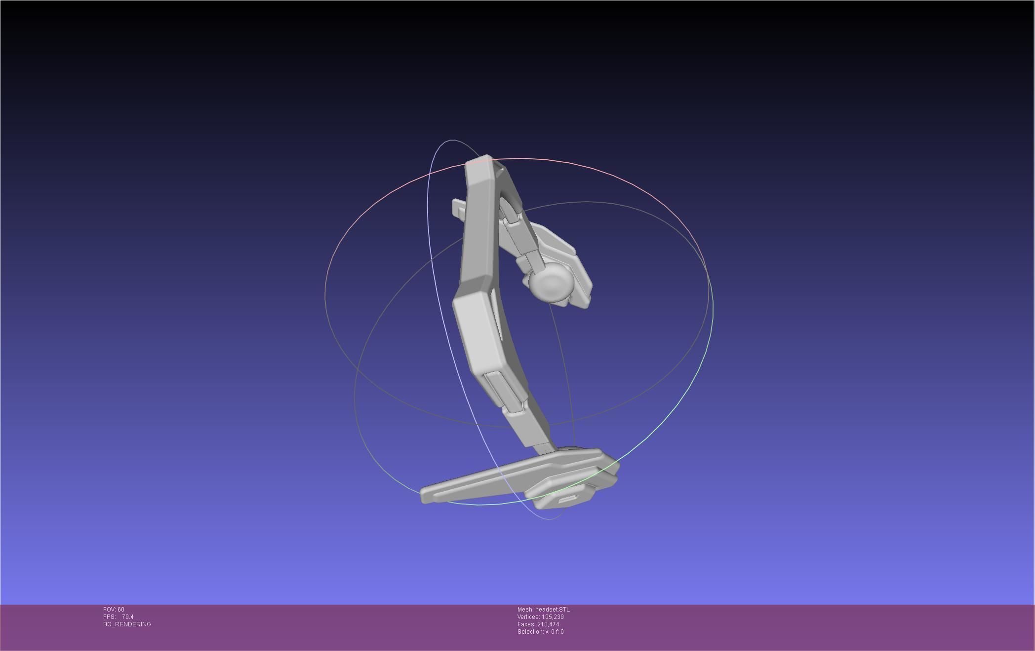 Overwatch 2 Version DVa Headset Printable Model 3D model 3D printable ...