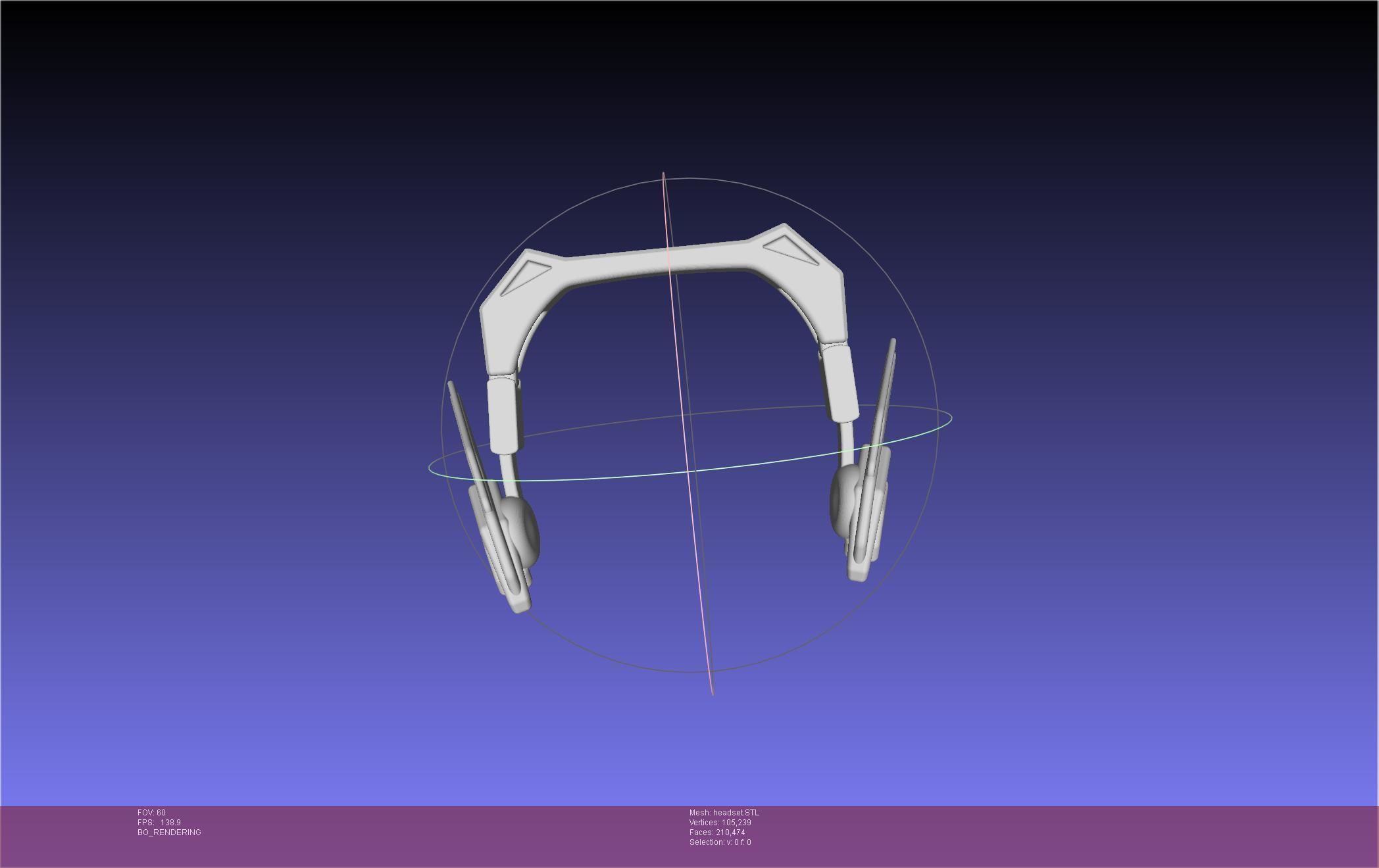 Overwatch 2 Version DVa Headset Printable Model 3D model 3D printable ...