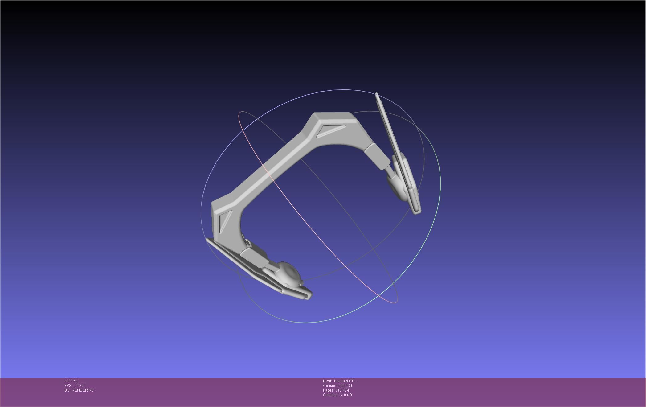 Overwatch 2 Version DVa Headset Printable Model 3D model 3D printable ...