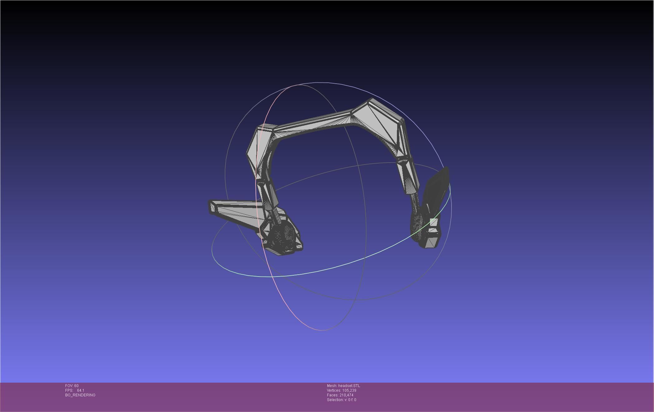Overwatch 2 Version DVa Headset Printable Model 3D model 3D printable ...