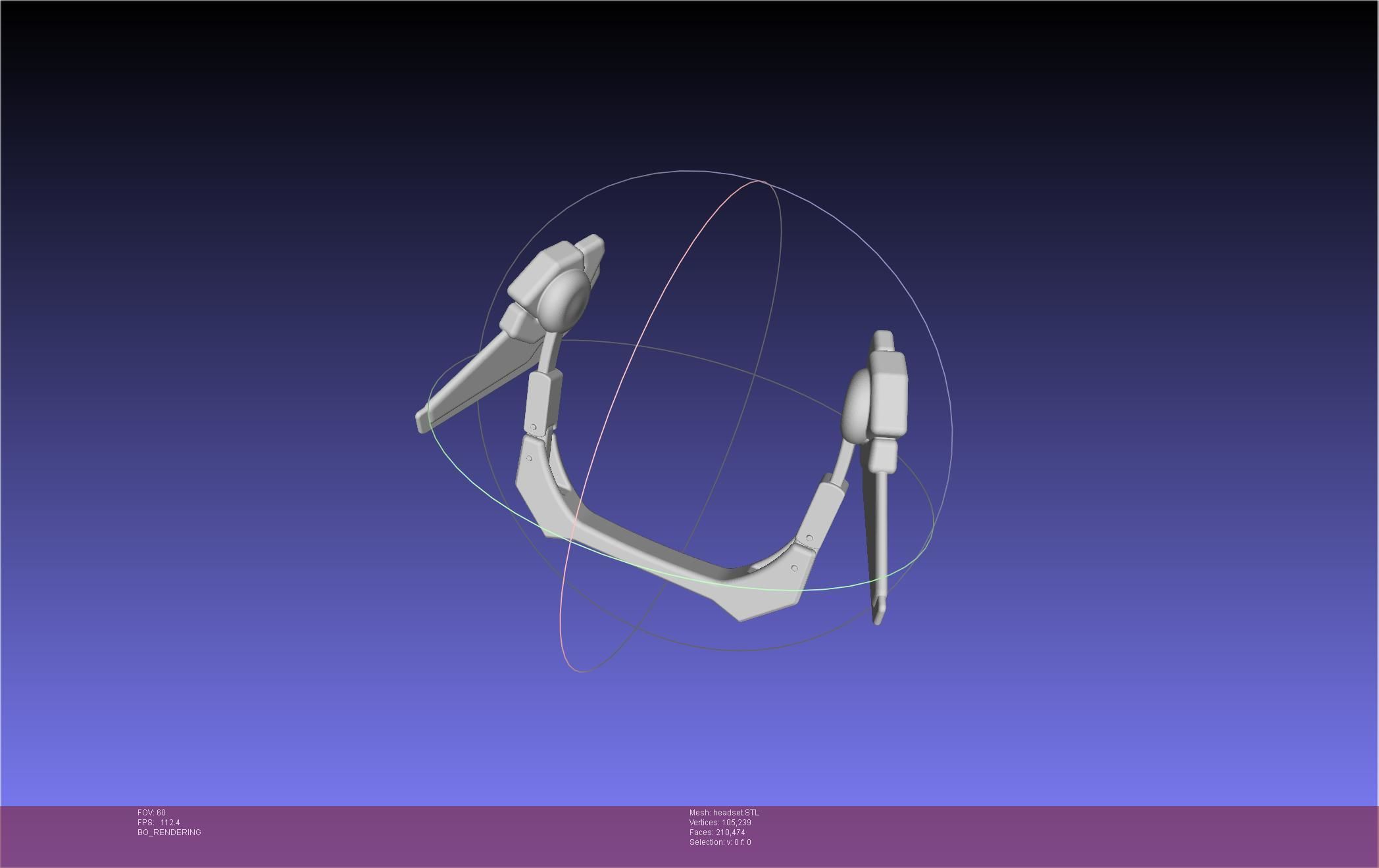 Overwatch 2 Version DVa Headset Printable Model 3D model 3D printable ...