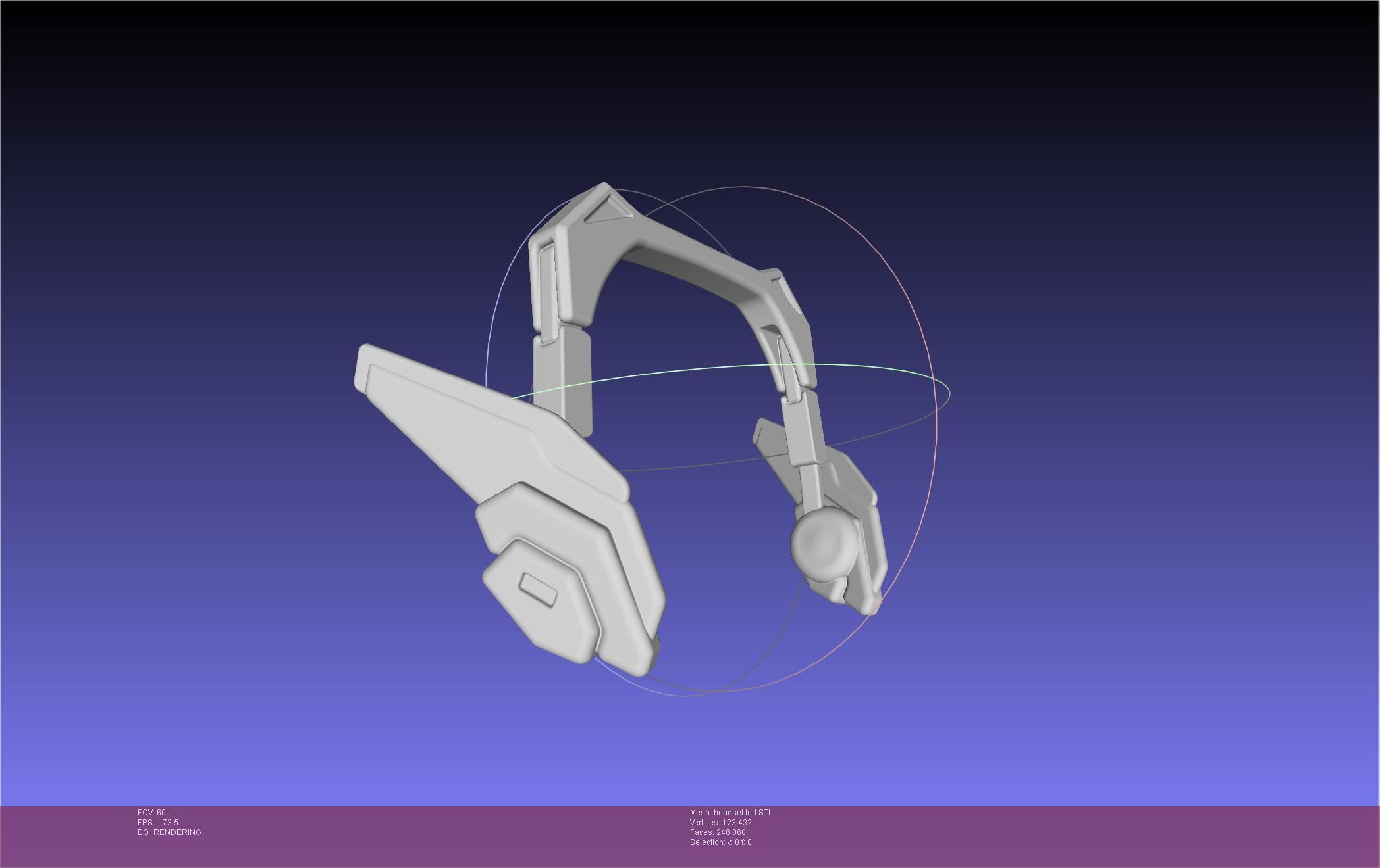 Overwatch 2 Version DVa Headset Printable Model 3D model 3D printable ...