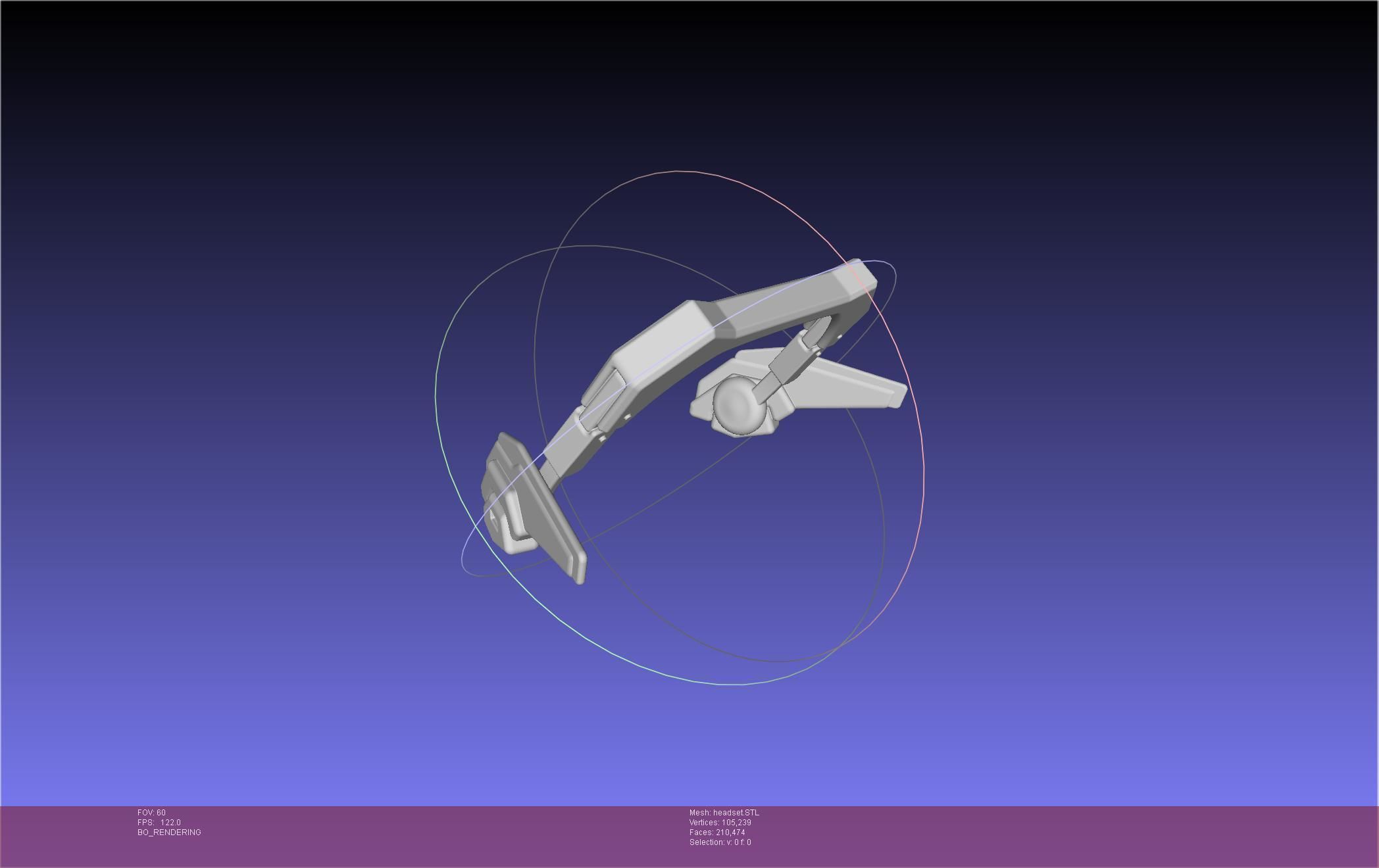 Overwatch 2 Version DVa Headset Printable Model 3D model 3D printable ...