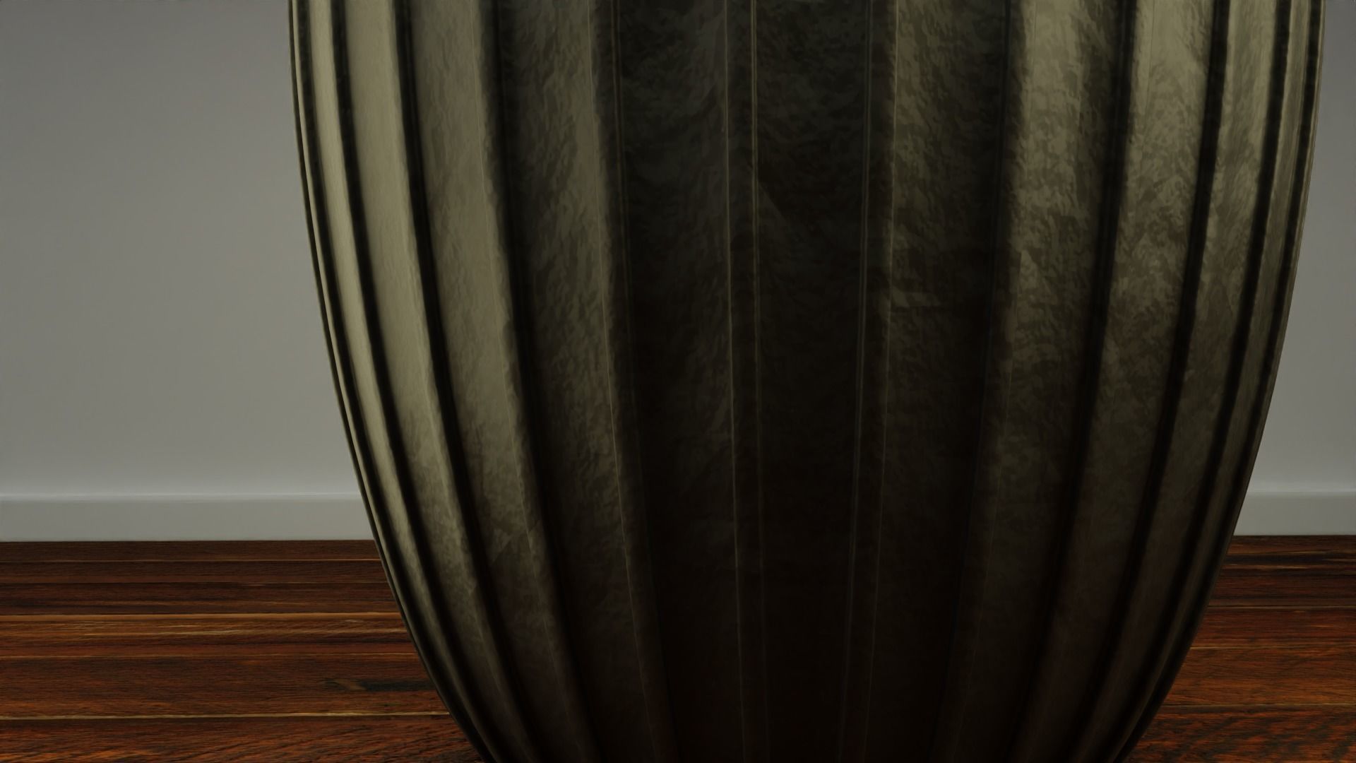 3D model Decorative Groove Vase VR / AR / low-poly | CGTrader