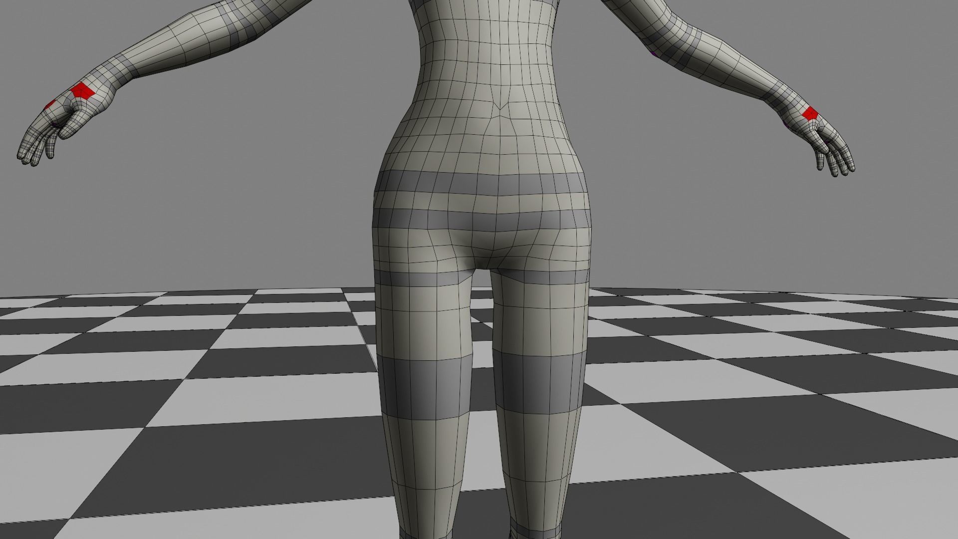 3D model Female Body - Topology VR / AR / low-poly | CGTrader