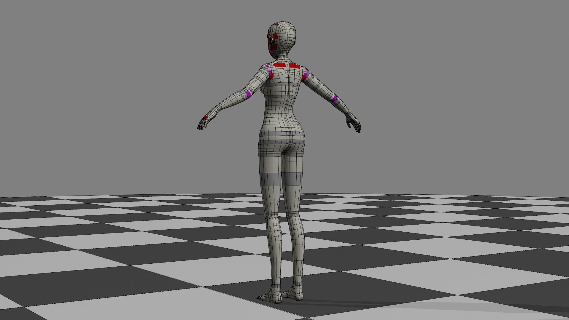3D model Female Body - Topology VR / AR / low-poly | CGTrader