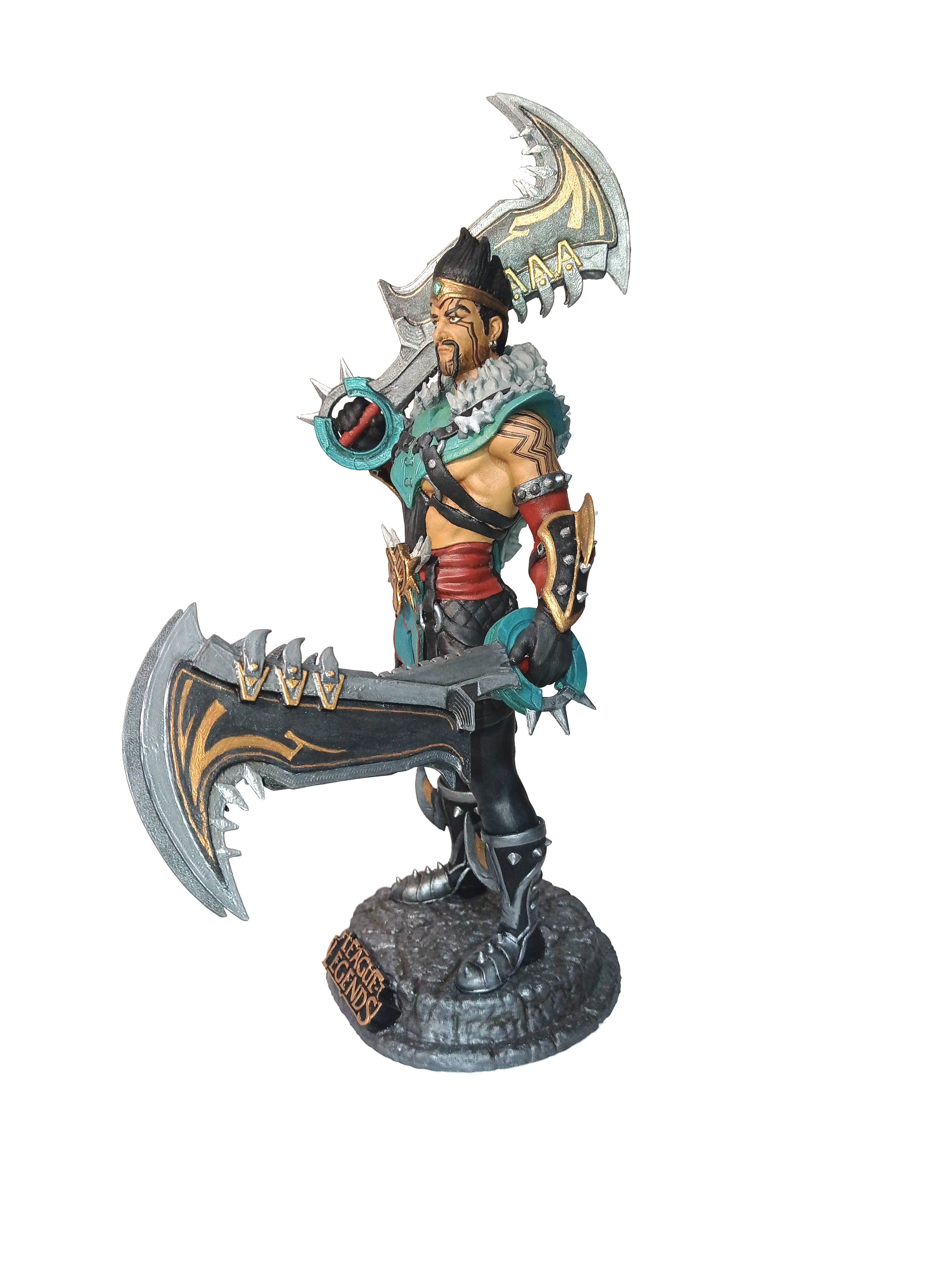 DRAVEN LEAGUE OF LEGENDS 3D PRINT MODEL 3D model 3D printable | CGTrader