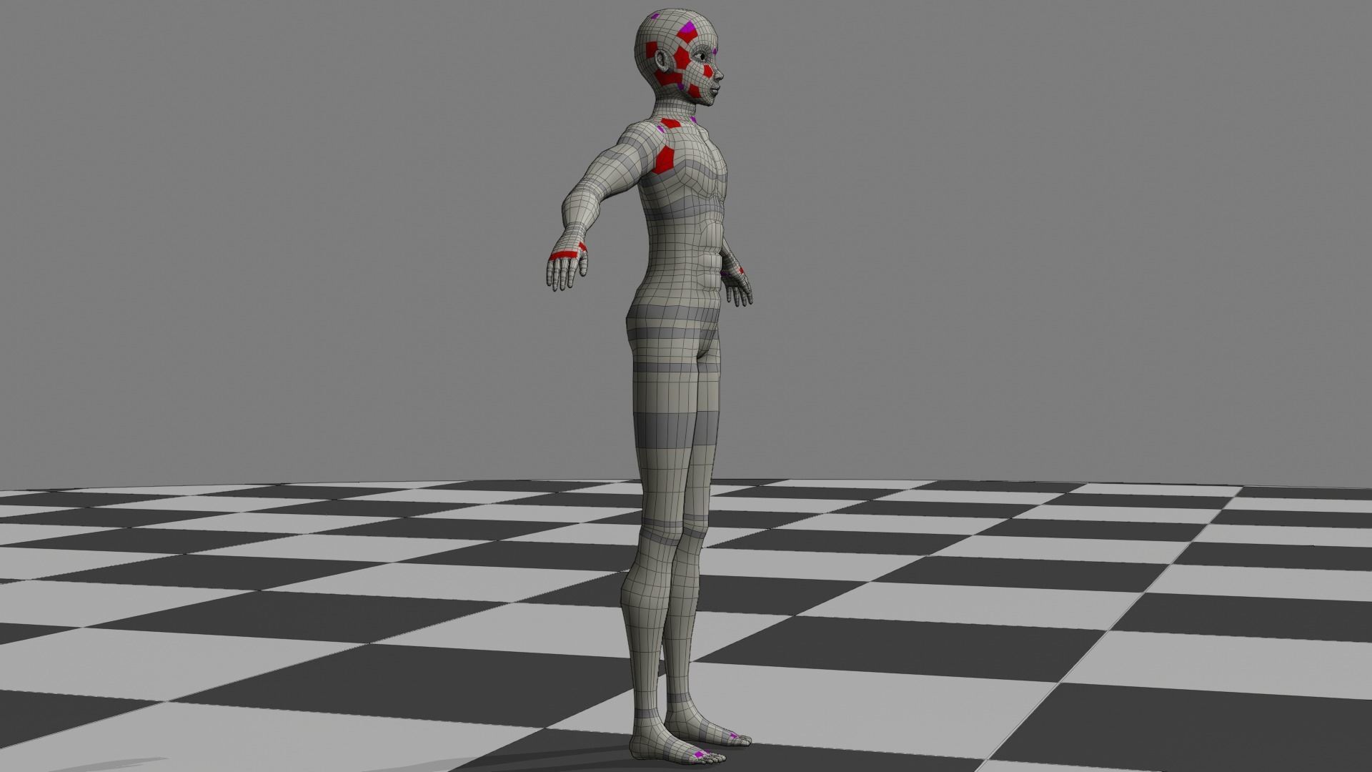 Male Body - Topology 3D model | CGTrader