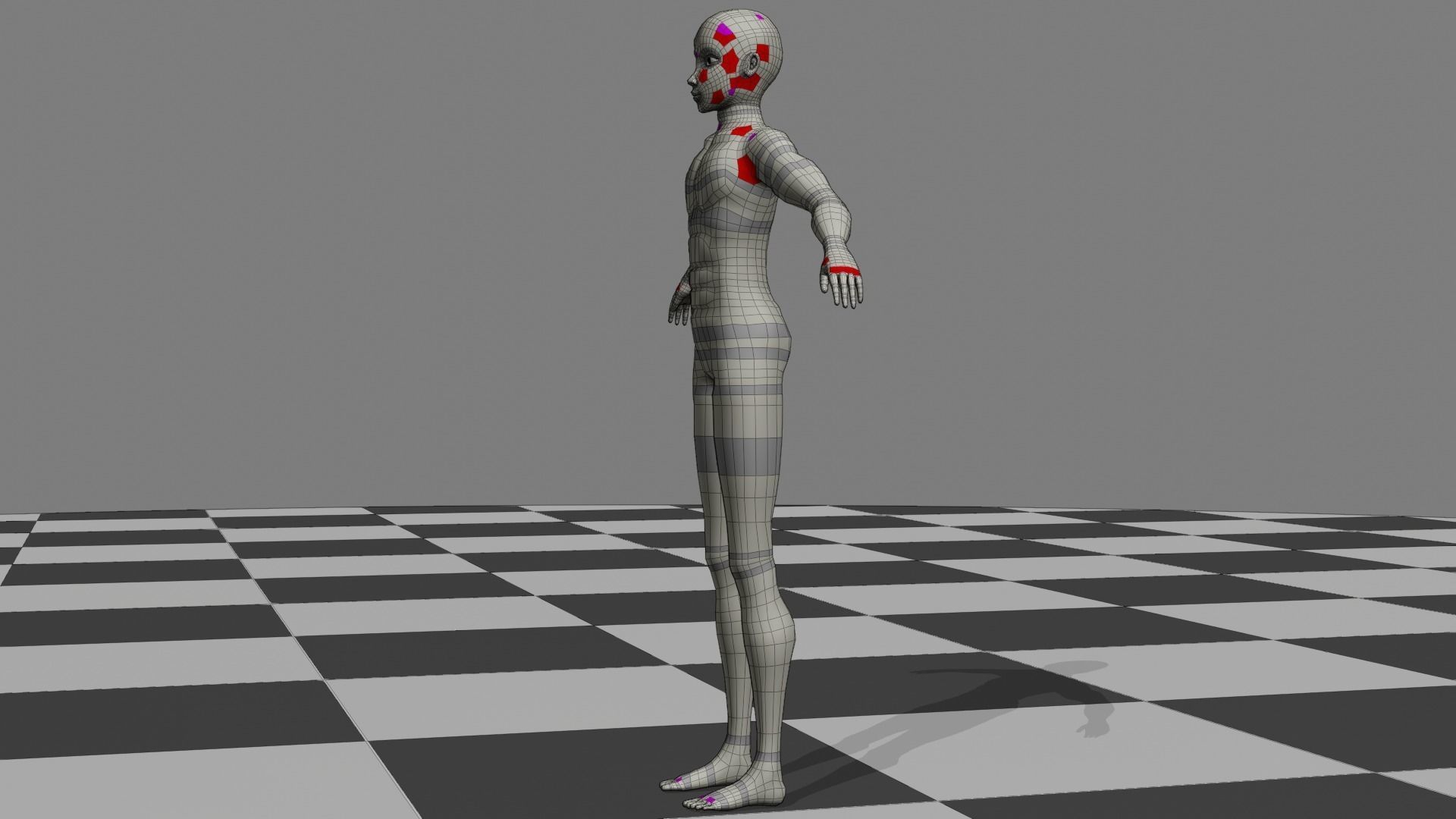 Male Body - Topology 3D model | CGTrader