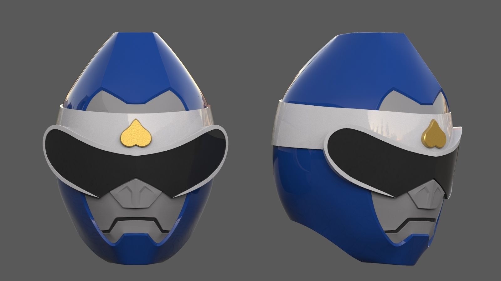 Avataro Sentai Donbrothers Saru Brother Blue 3D model 3D printable ...