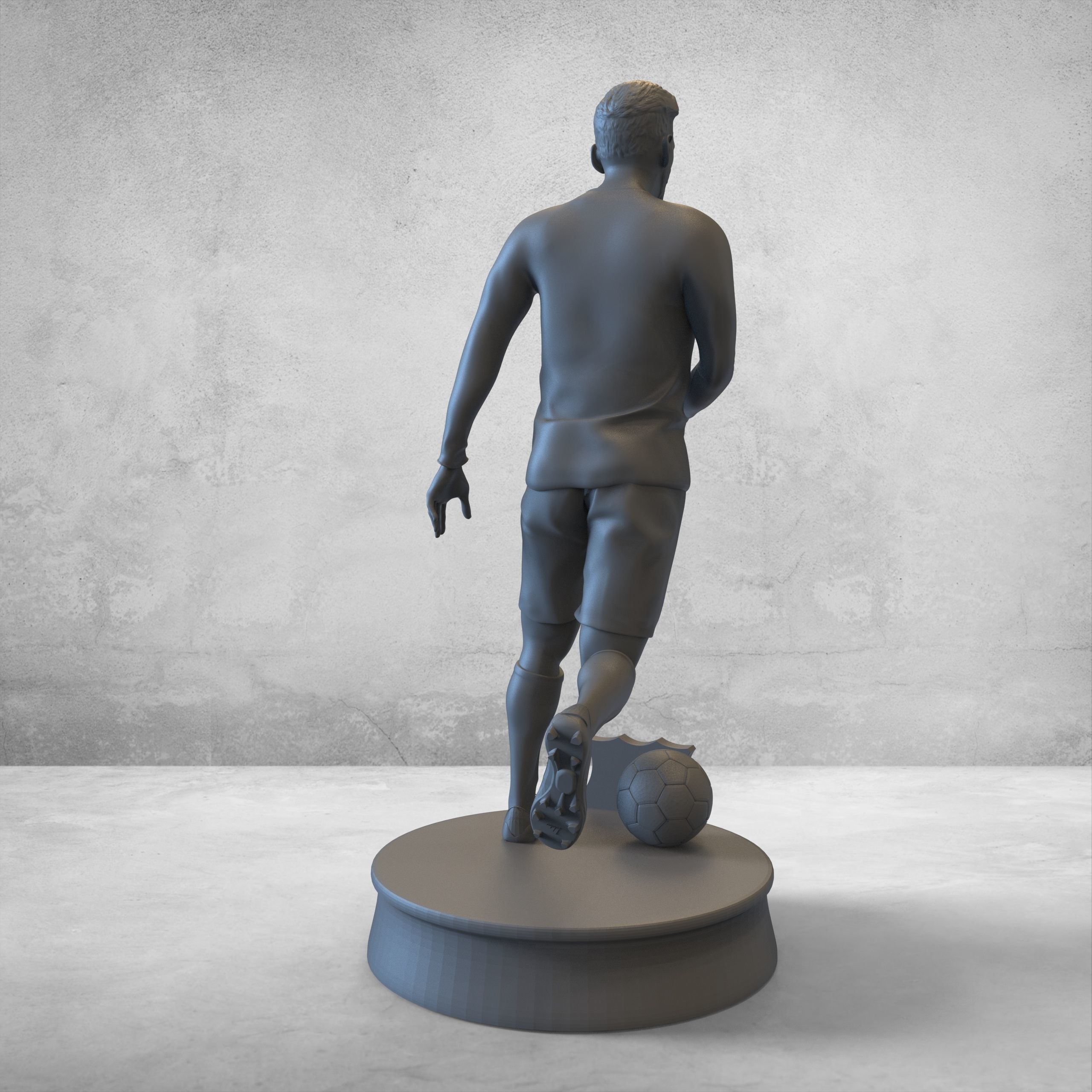 Lionel Messi 3D Model 3D model 3D printable | CGTrader
