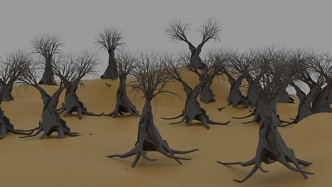 scary jungle free 3D model | CGTrader