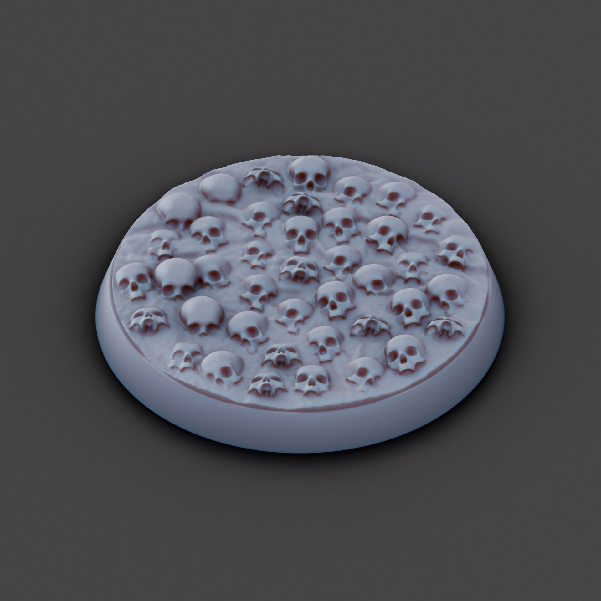 Round Base Skeleton Bone Pack 3D model 3D printable | CGTrader
